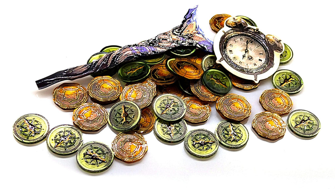 The Lost Ruins of Arnak: Tokens and Markers Expansion for Base Game an ...