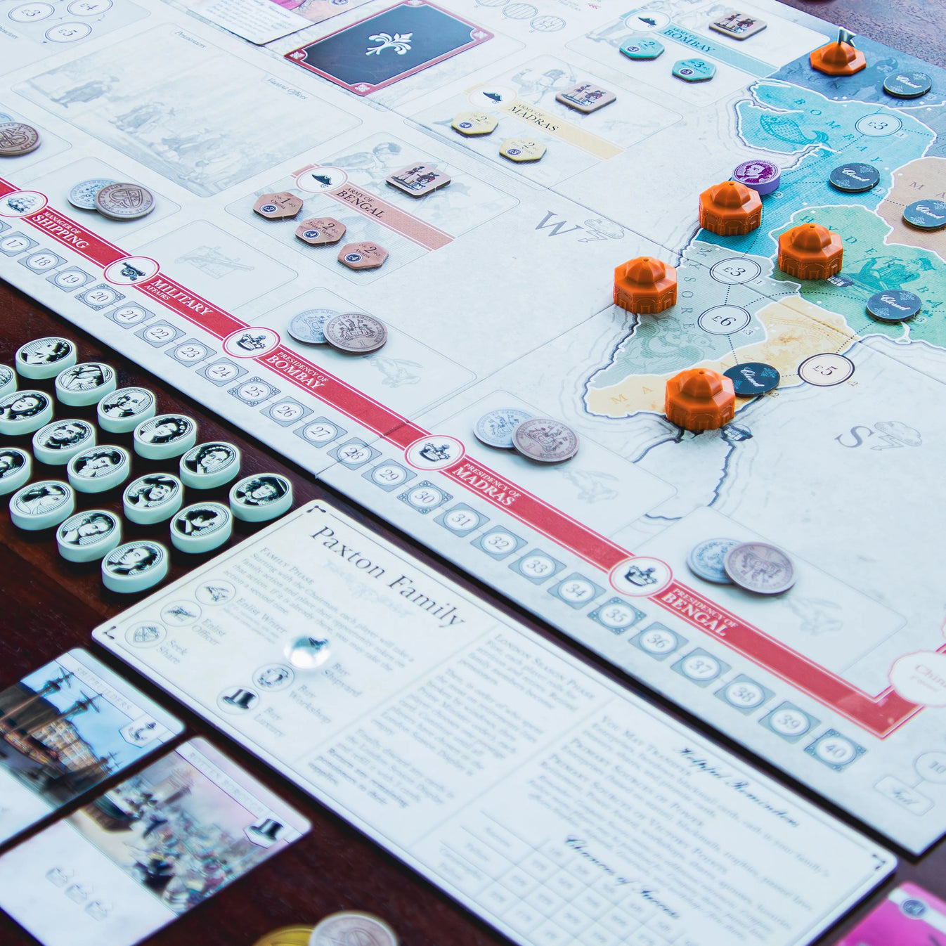 John Company 2nd Edition by Cole Wehrle, English Board Game – A Jogar É ...