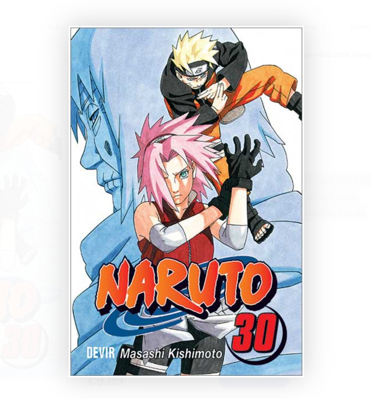 Naruto Vol. 30 Mangá em Portugûes, Masashi Kishimoto – A Jogar É Que A ...