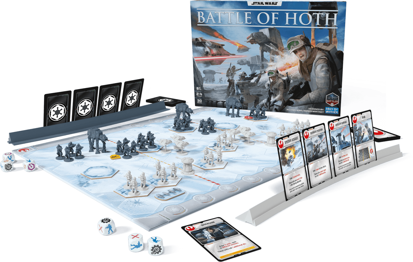 Star Wars: Battle of Hoth English Board Game – A Jogar É Que A Gente Se ...