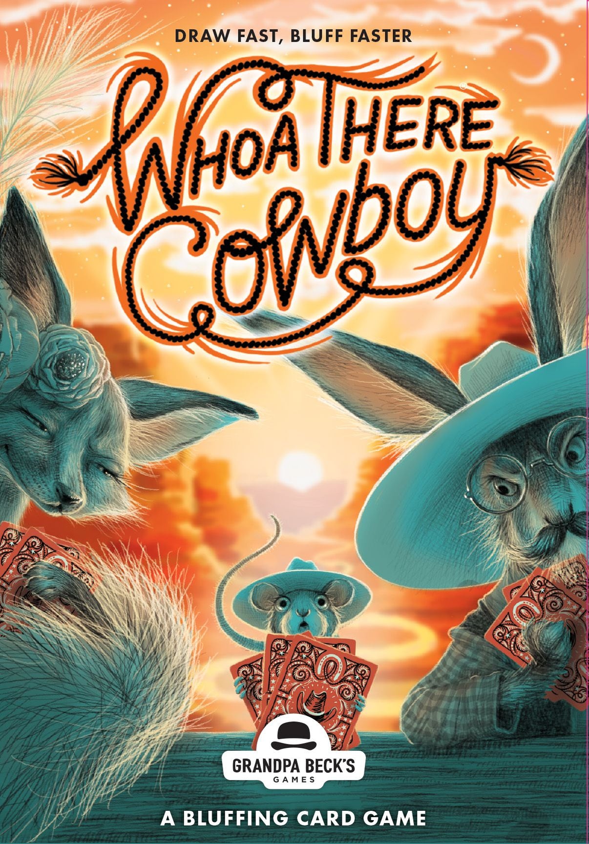 Whoa There Cowboy English Board Game – A Jogar É Que A Gente Se Entende